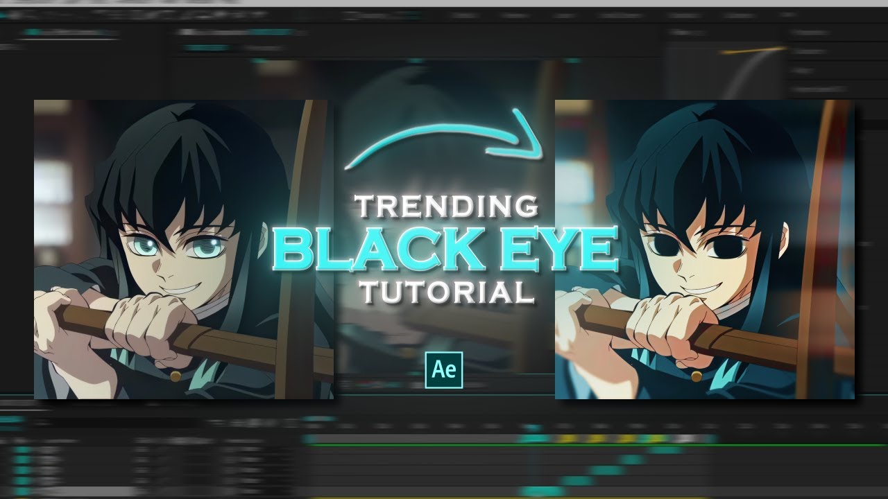 Black Eyes Tutorial On After Effects - YouTube