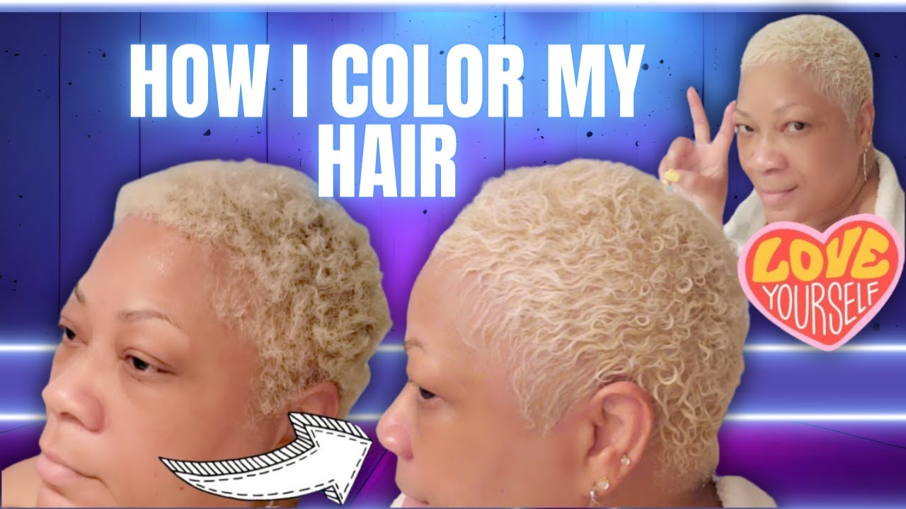 NEW Hair Coloring Routine with Products - YouTube