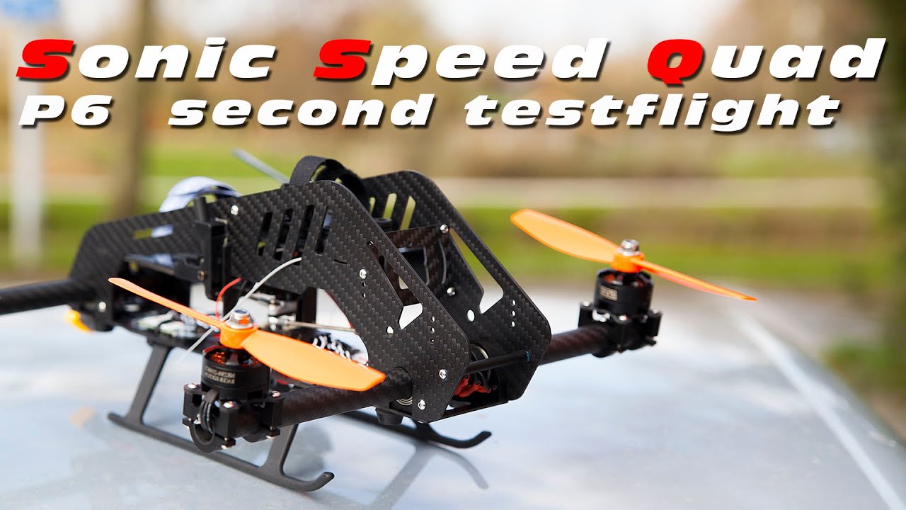 Sonic Speed Quadcopter! Part 6: motor-tilting test :) - YouTube