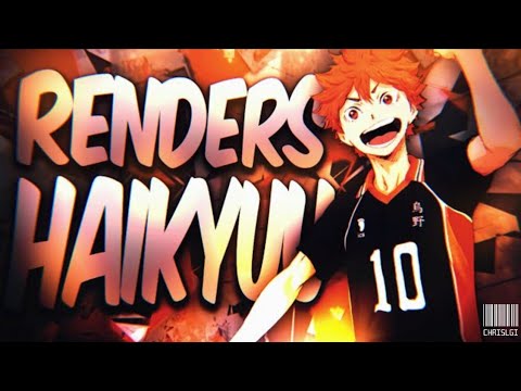 Pack de Renders Haikyuu/ChrisLGI Gfx/Android - YouTube