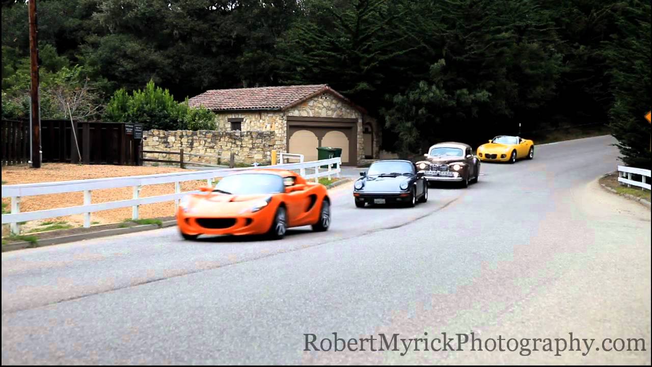 Road Rally, Carmel, CA - YouTube