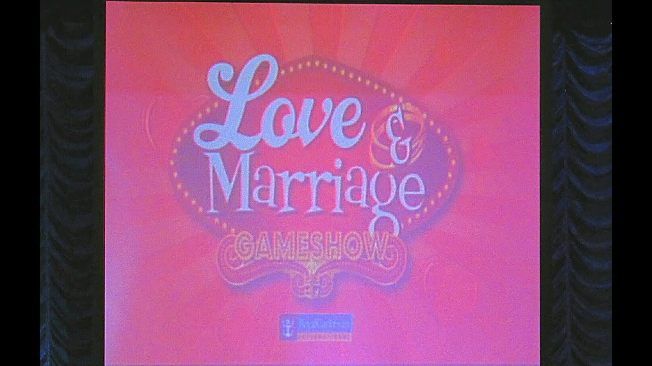 Love & Marriage Game Show On Navigator Of The Seas ~ Full~ - YouTube