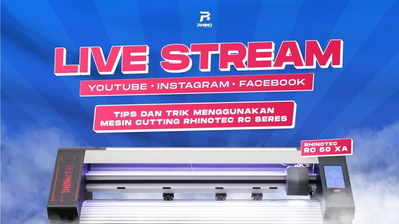 TIPS DAN TRIK MENGGUNAKAN MESIN CUTTING RHINOTEC RC SERIES - YouTube