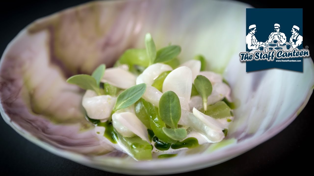 Halibut udon, char siu octopus hotdog, chinese bacon butty & plum stone ...