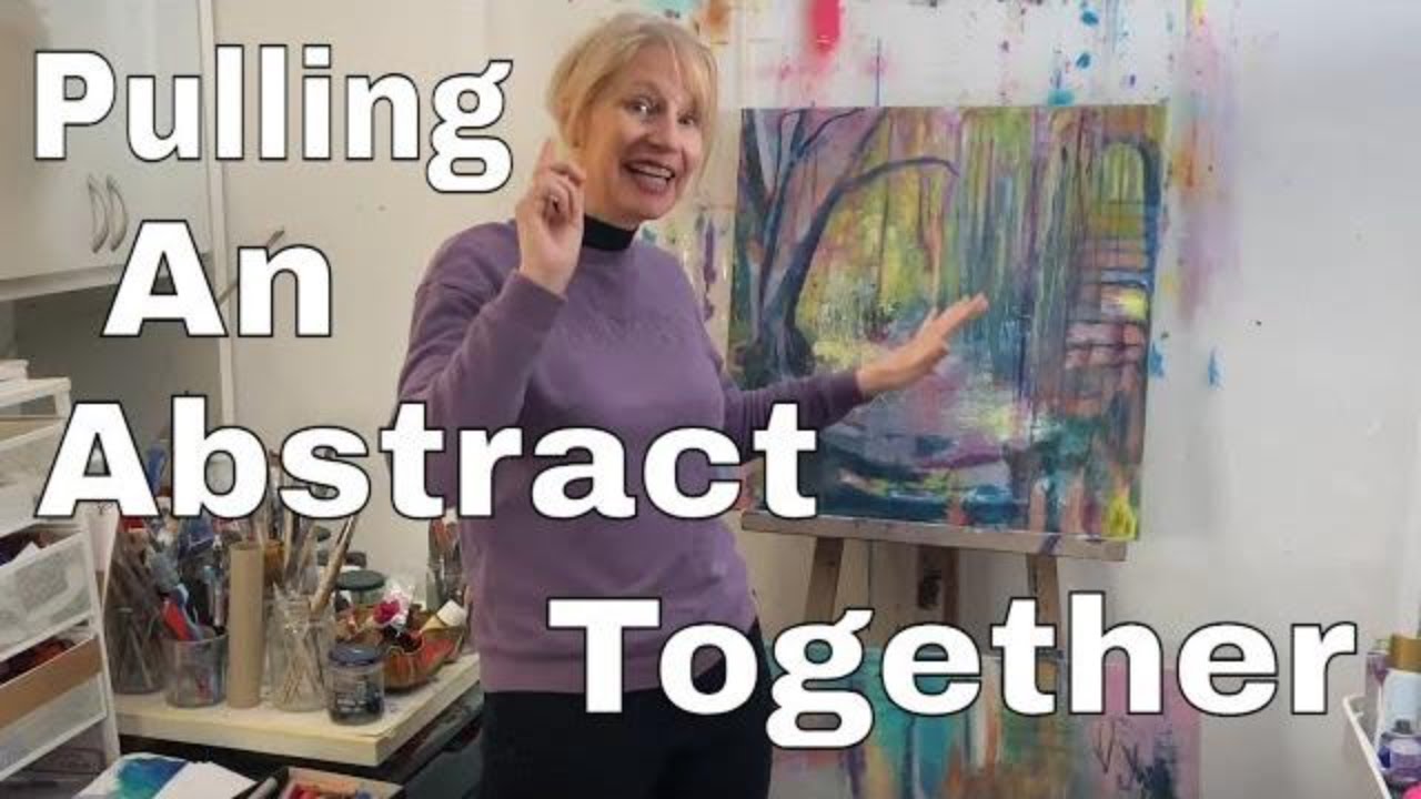 Creating Beautiful Harmony Through Messy Abstract Painting! - YouTube