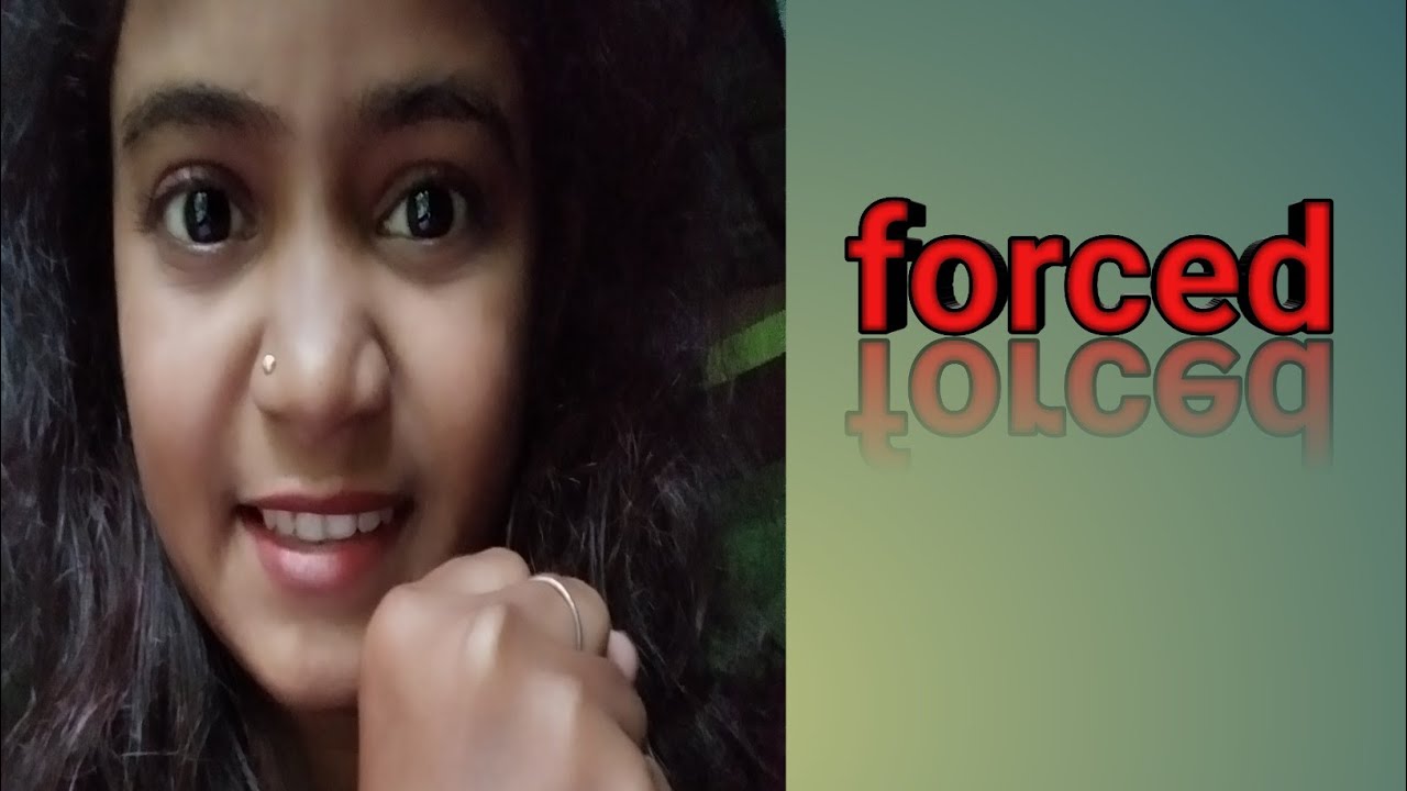 Never forced anybody | you don't force anybody for anything |# ...