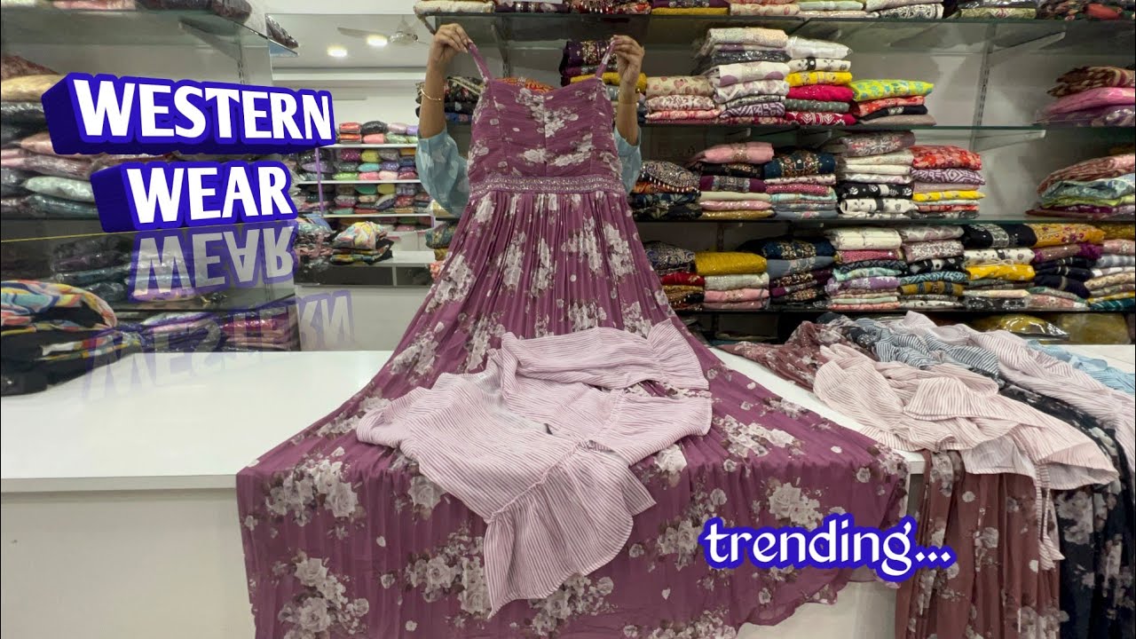 Western wear long frocks unique collection with price Westren dress ...