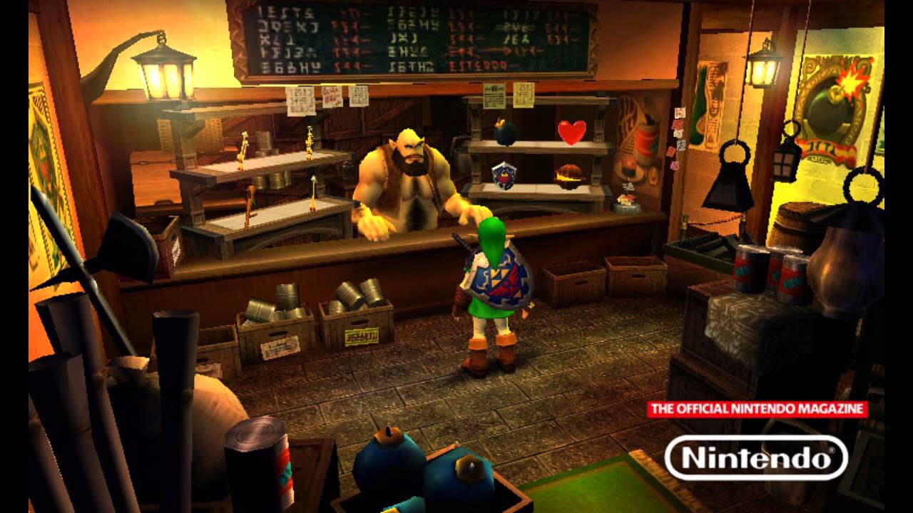 The Legend of Zelda: Ocarina of Time - Shop Theme Rock Version - YouTube