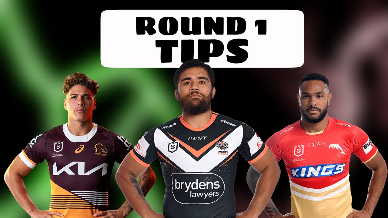 Nrl Round 1 Tips 2023 Season - YouTube