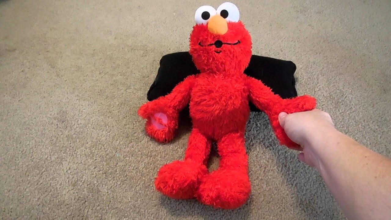 Sesame Street Elmo Loves You Plush Talking Toy Vidso ~ Elmo Sweet ...