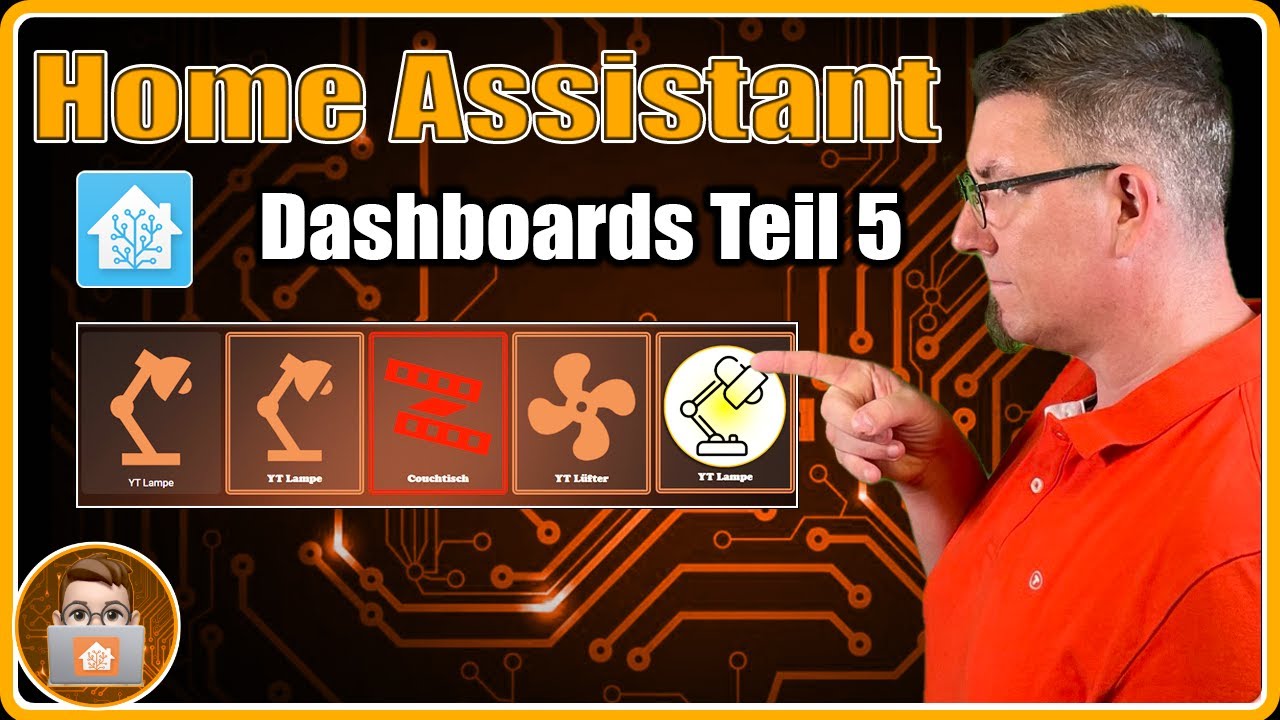 Home Assistant Dashboard | Teil 5 | Custom Button Card mit Rahmen ...