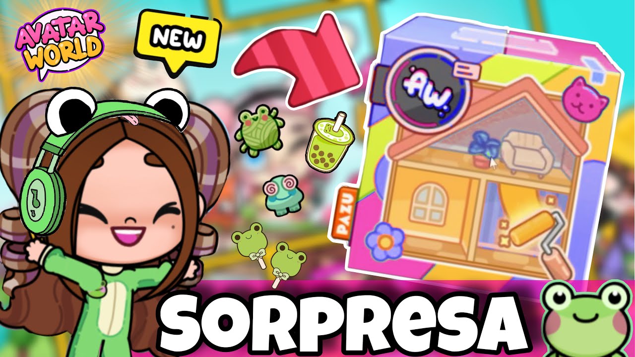 INCREIBLE!! EL NUEVO PACK DE MUEBLES BABY FROGGY ROOM en Avatar World con ARILUNA - YouTube