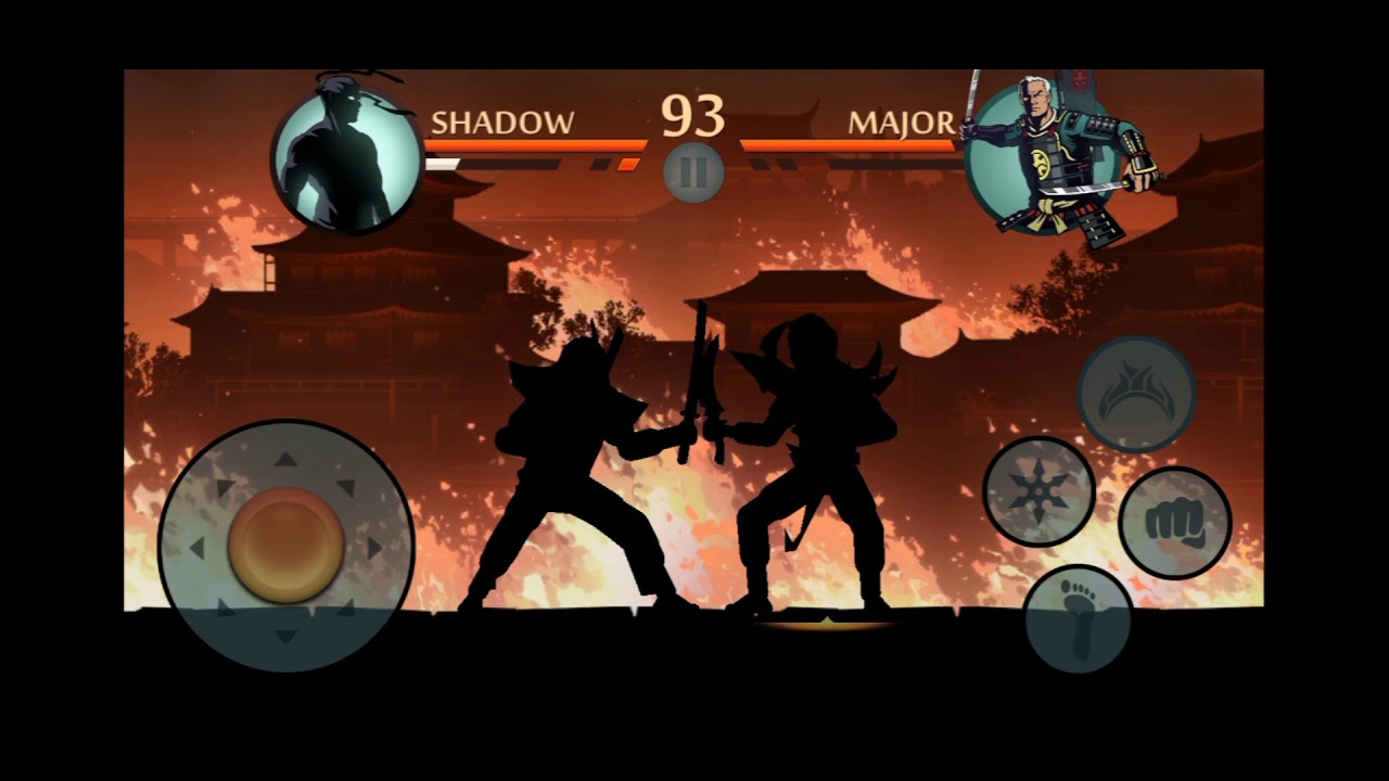 shadow fight game play - YouTube