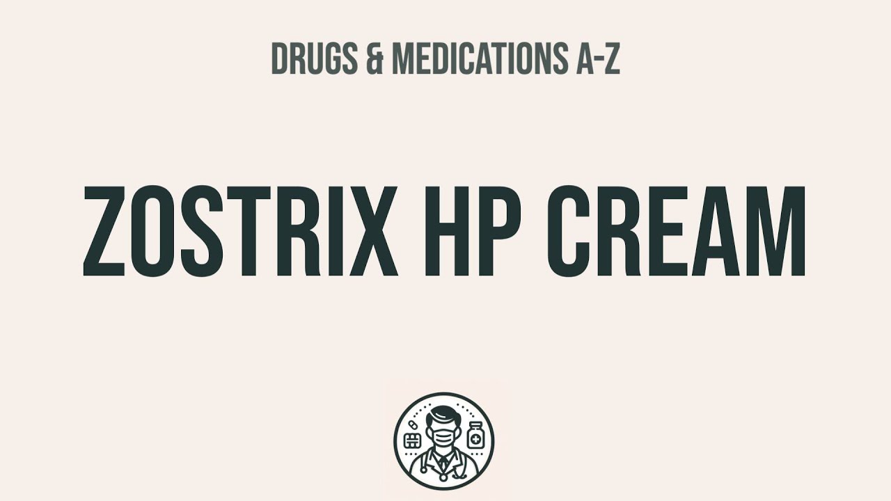 How to use Zostrix Hp Cream - Explain Uses,Side Effects,Interactions ...