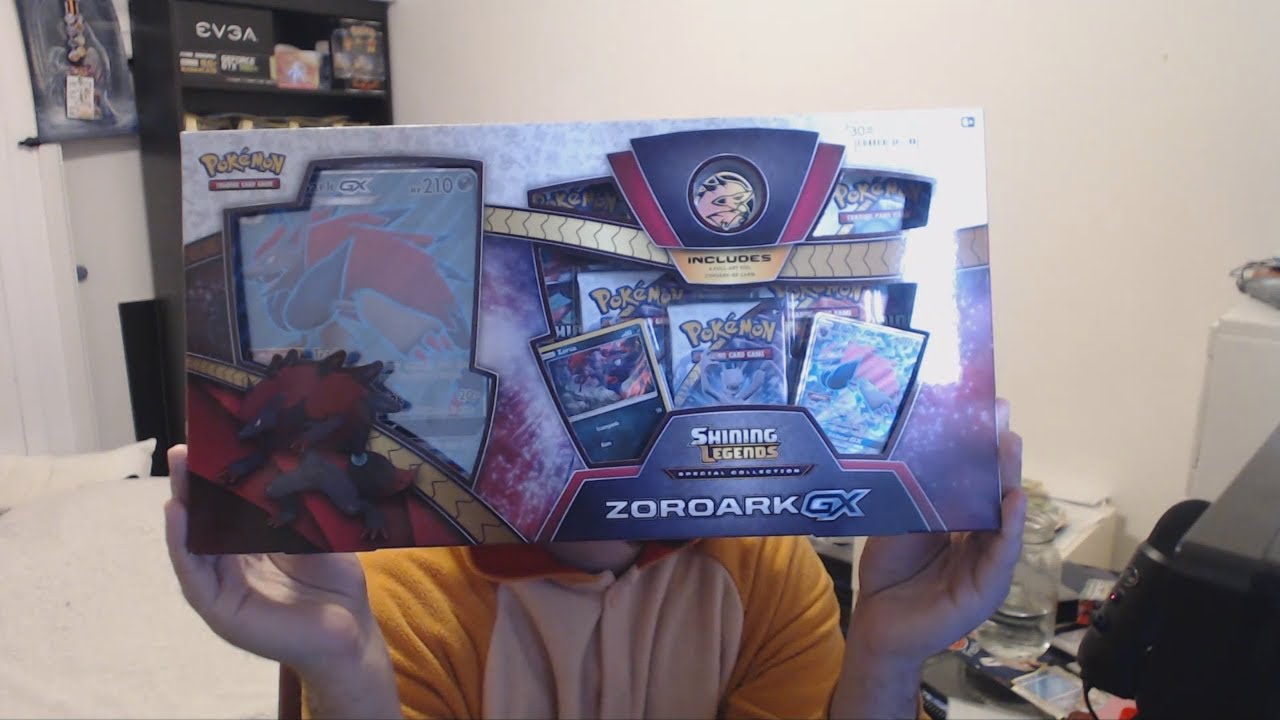 The Trickster is here! (Zoroark GX Box unboxing) - YouTube