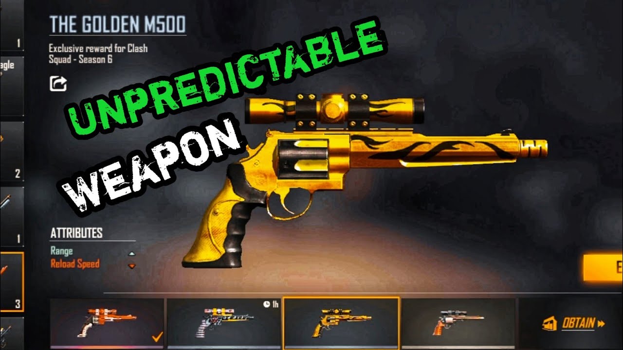 M8500 THE UNPREDICTABLE WEAPON 🧐 💖#classyfreefire #2bgamer #arisudanyt ...