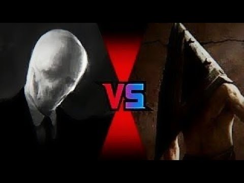 Slender Man VS Pyramid Head | Drawing Cartoons 2 - YouTube