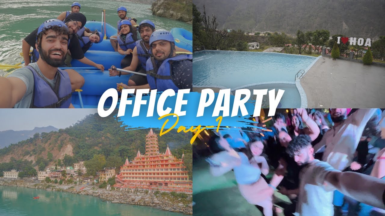 Office Party | Day 1 | Rishikesh - YouTube