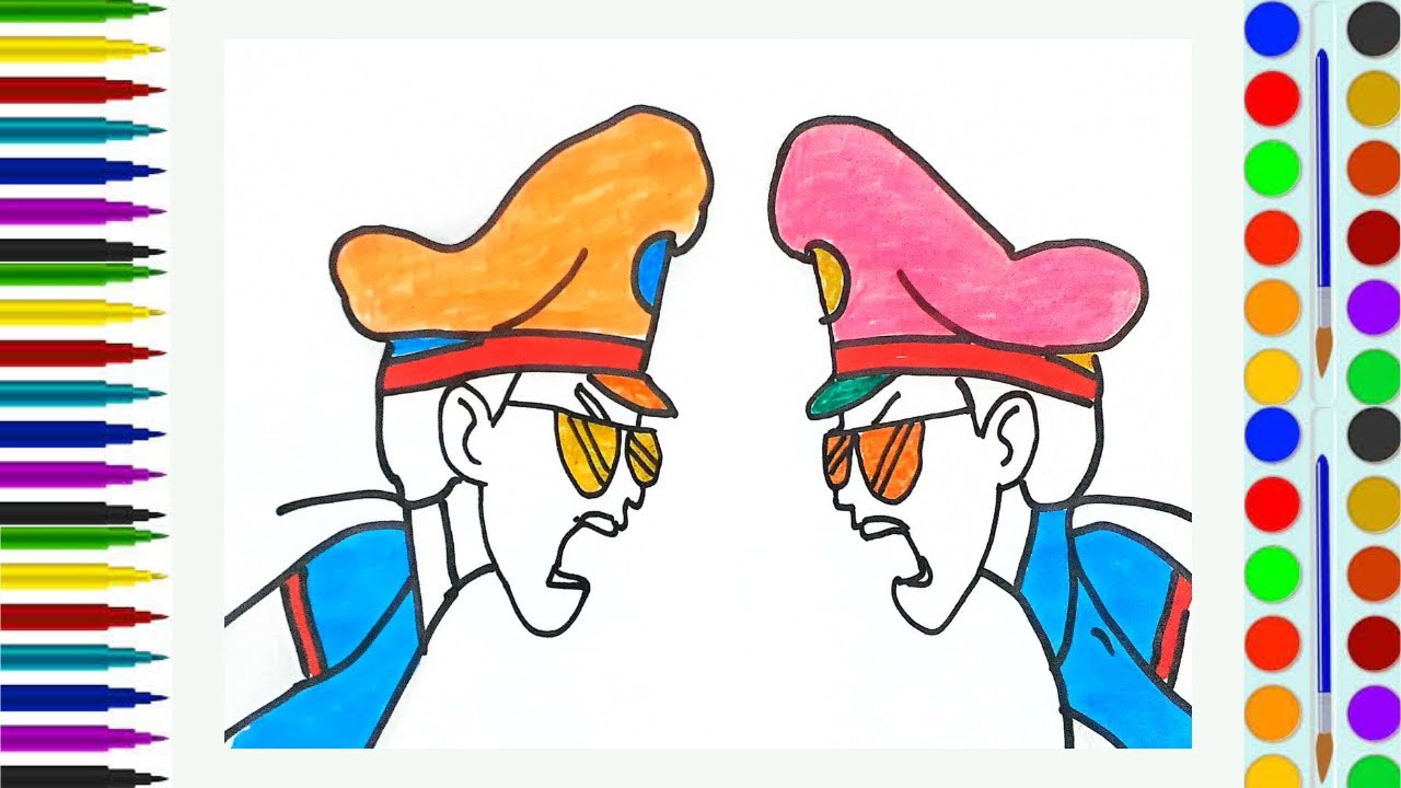 How To Drawing Little Singham || Art Little Singham Step By Step ...