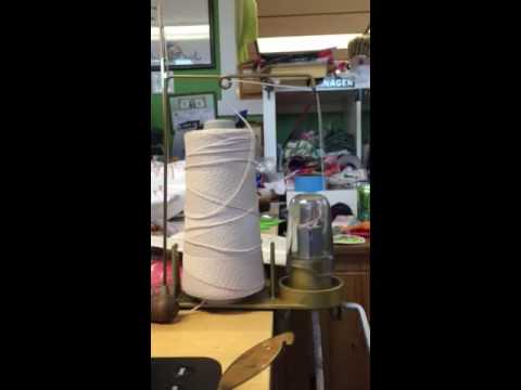 Hobby knit i-cord knitting machine - YouTube