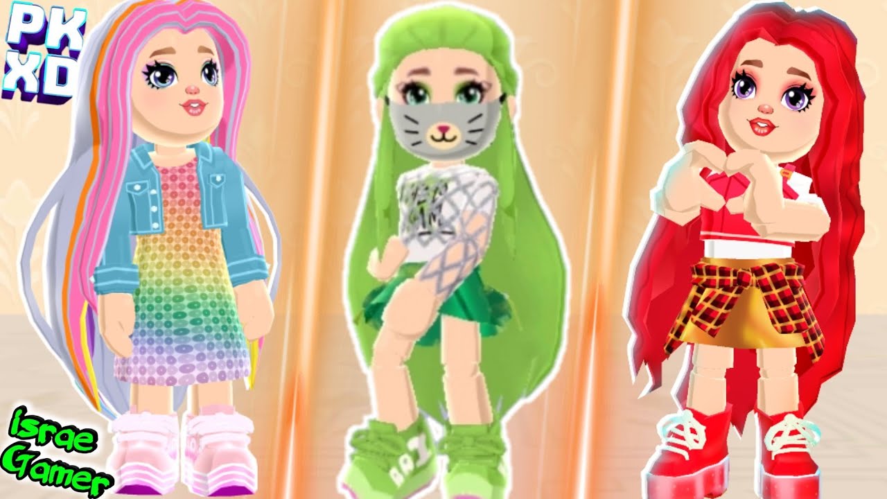 PK XD RAINBOW HIGH RUBY VS JADE VS AMAYA🤫🌈 - YouTube