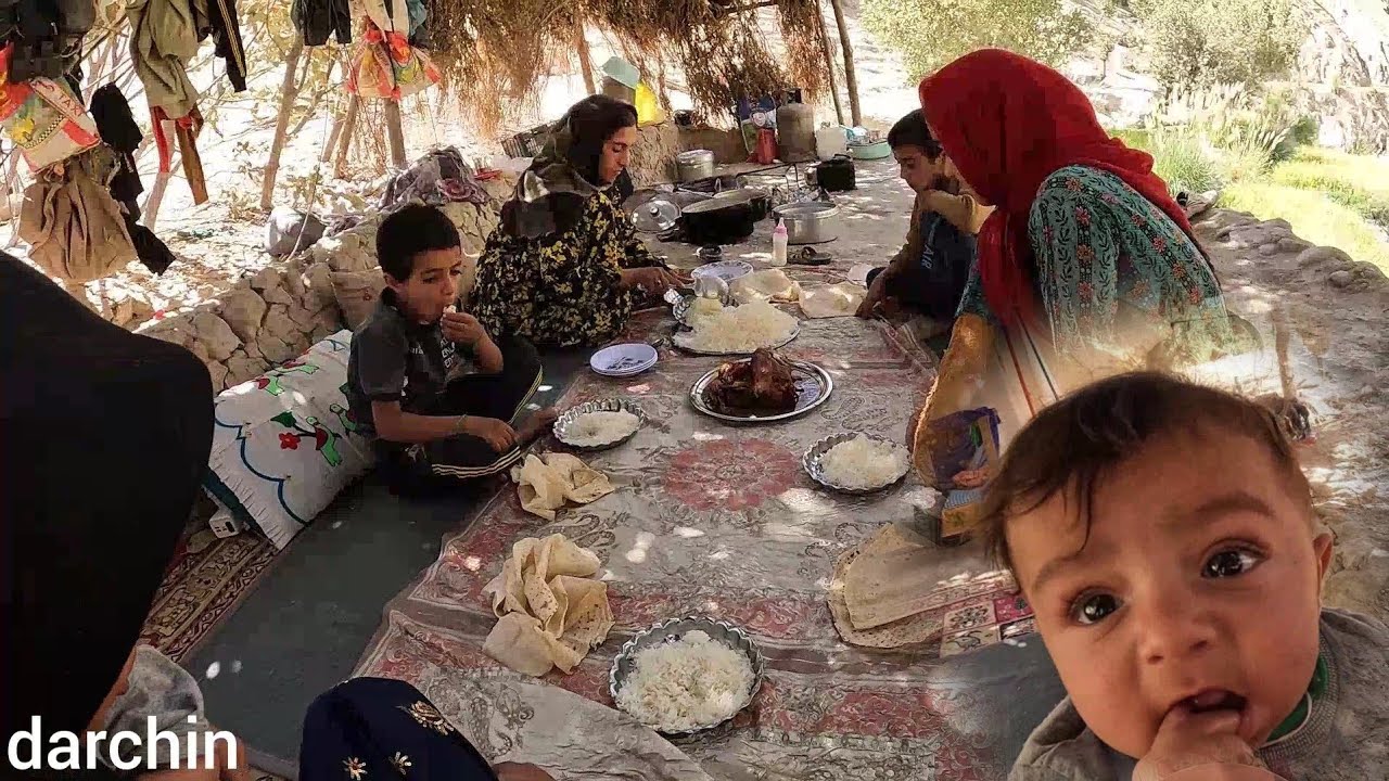 The life of nomadic people: cooking hearty and delicious food with ...