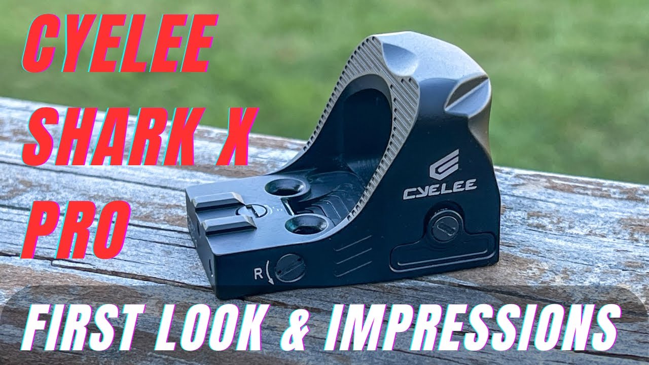 Cyelee Optics Shark X Pro First Look #cyelee #reddots #firstlook - YouTube