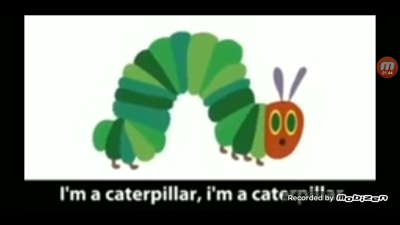 The Very Hungry Caterpillar Song Reversed - YouTube