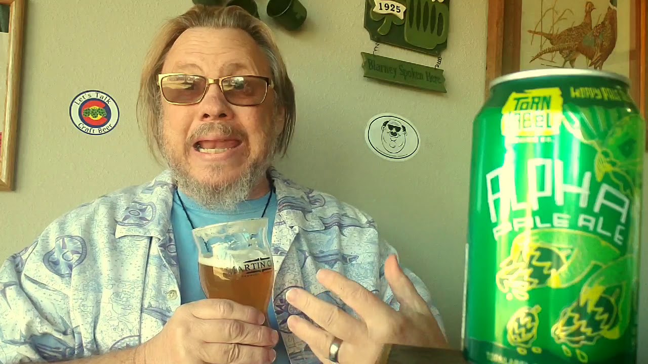 Torn Label Alpha Pale Ale @ The Pub With The Beer Whisperer! - YouTube