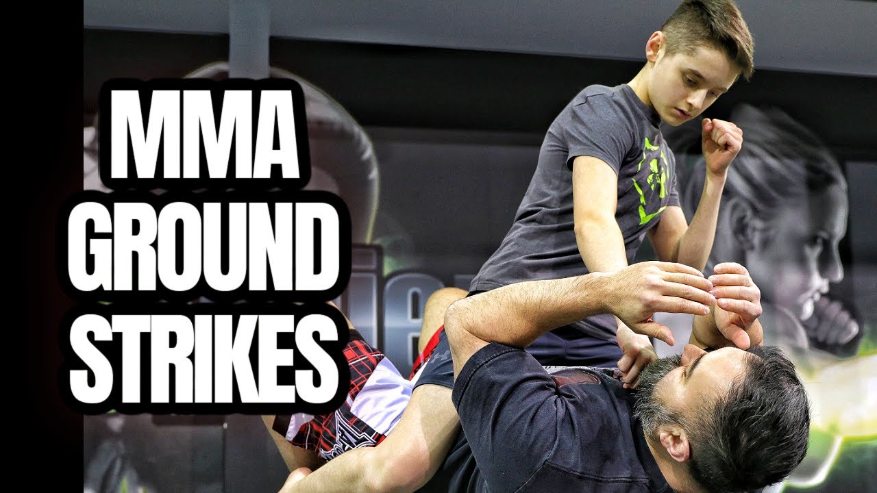MMA | Attacking with Strikes on the Ground from Different Positions ...