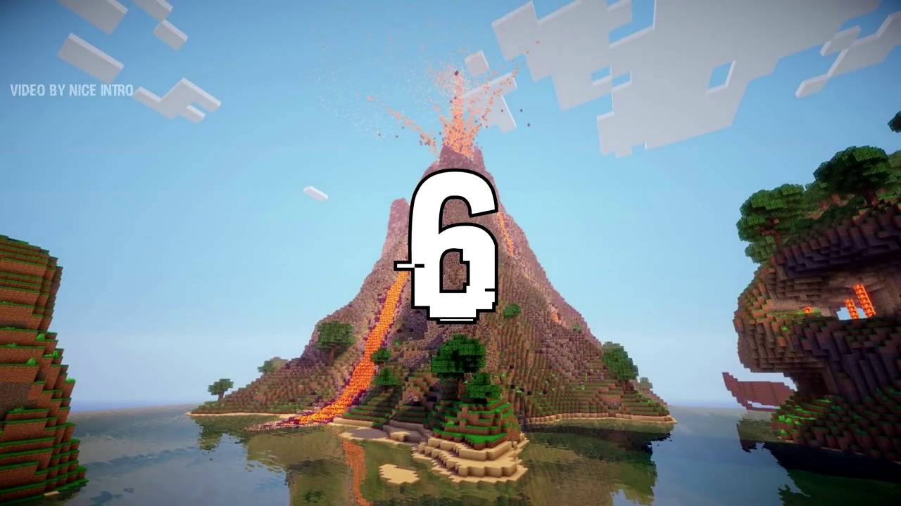 Top 10 Minecraft Animation Intro Templates C4D, AE - YouTube