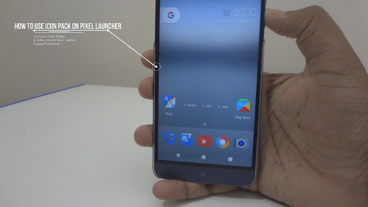 How To Change Icon Pack On Pixel Launcher/Pixel 2 Launcher - YouTube