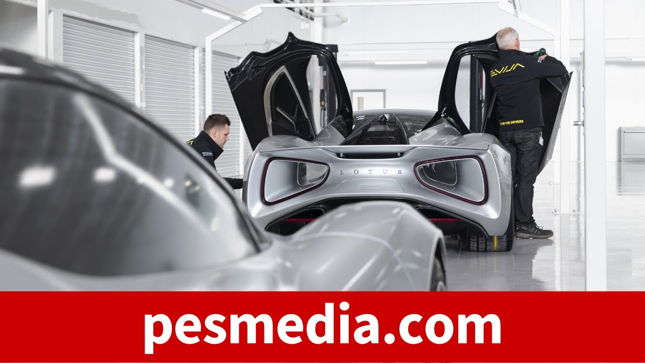 Inside Lotus’s new factory for the all-electric Evija hypercar - YouTube