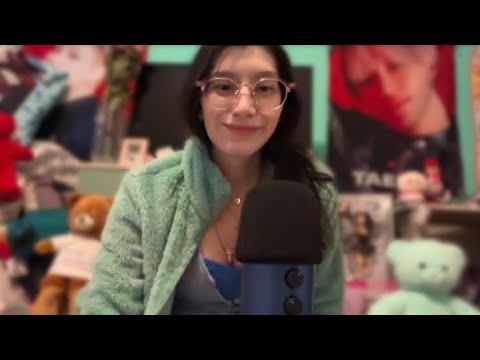 ASMR whispering about random things 🩵 - YouTube