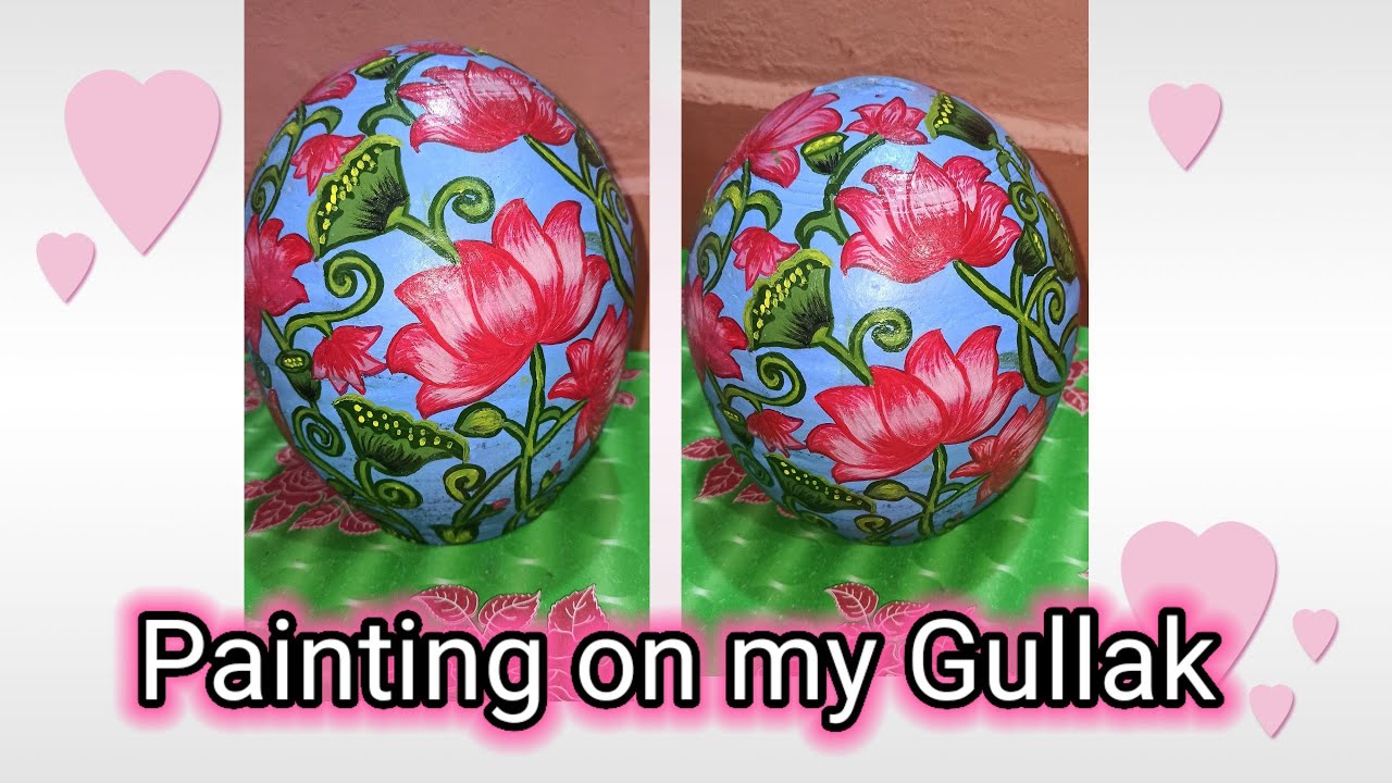 I painted on my gullak|| Painting on Gullak|| Ananya - YouTube