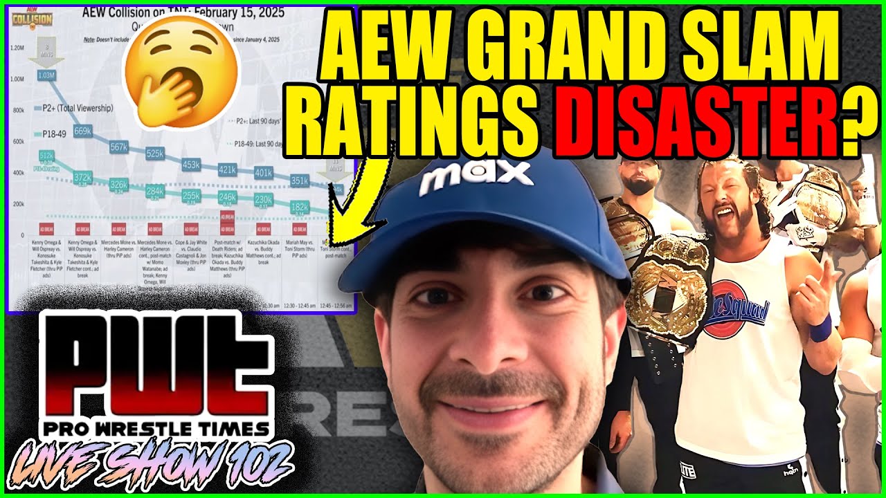 AEW Grand Slam Ratings DISASTER? Dynamite BARELY Getting Viewers On Max ...