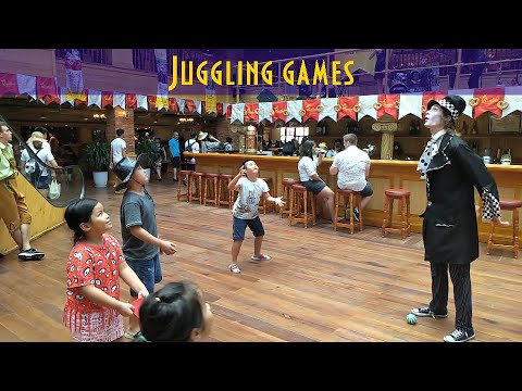 Mime Trempel - interactive with the balls - YouTube