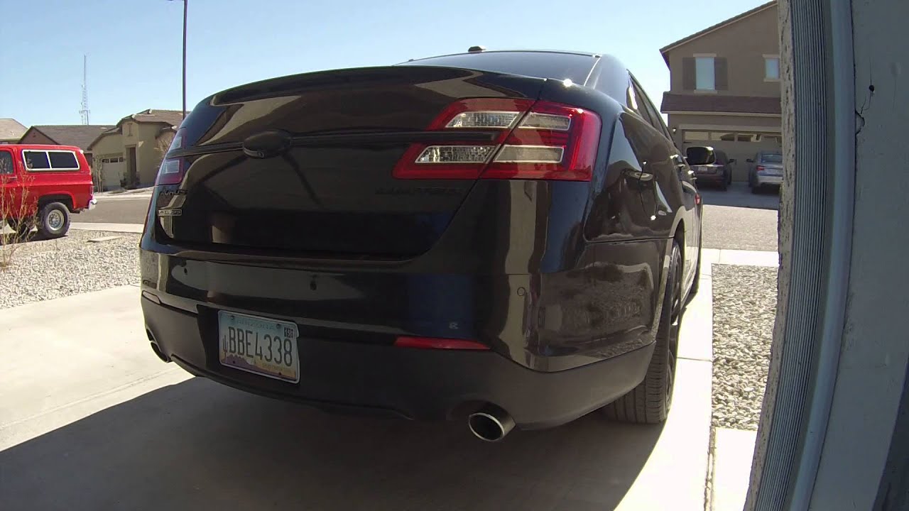 2013 ford taurus limited magnaflow exhaust - YouTube