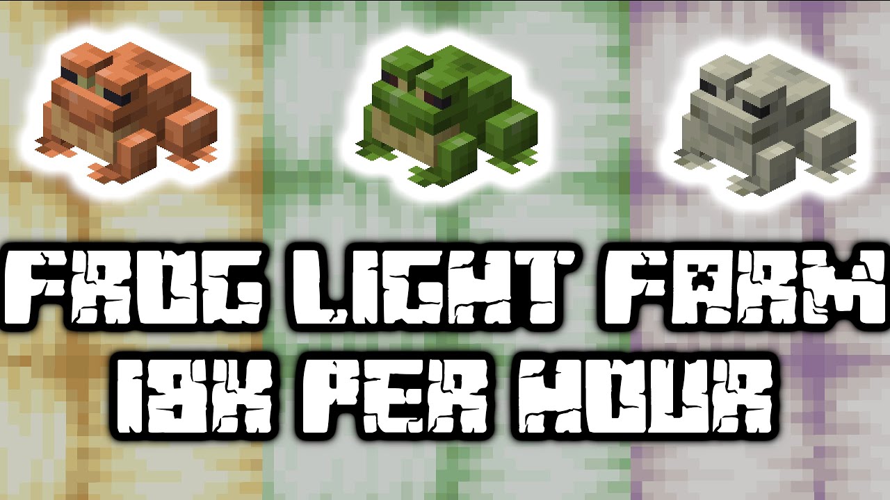 Frog Light Farm | Over 18,000 per Hour! - YouTube