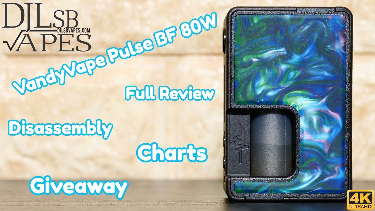 The Pulse BF 80 Watt Mod By Vandy Vape! - YouTube