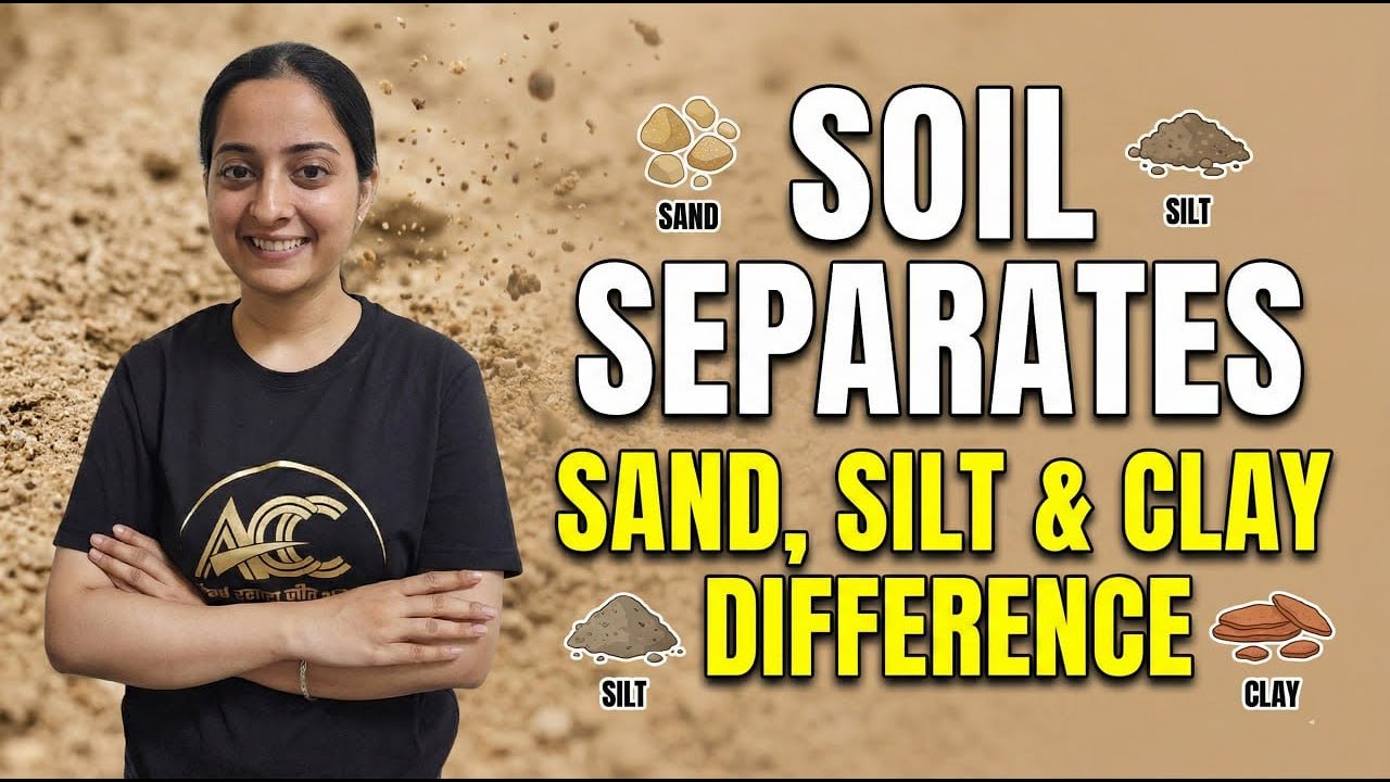 Soil Separates (Sand, Silt & Clay Difference) | Concept to Selection ...