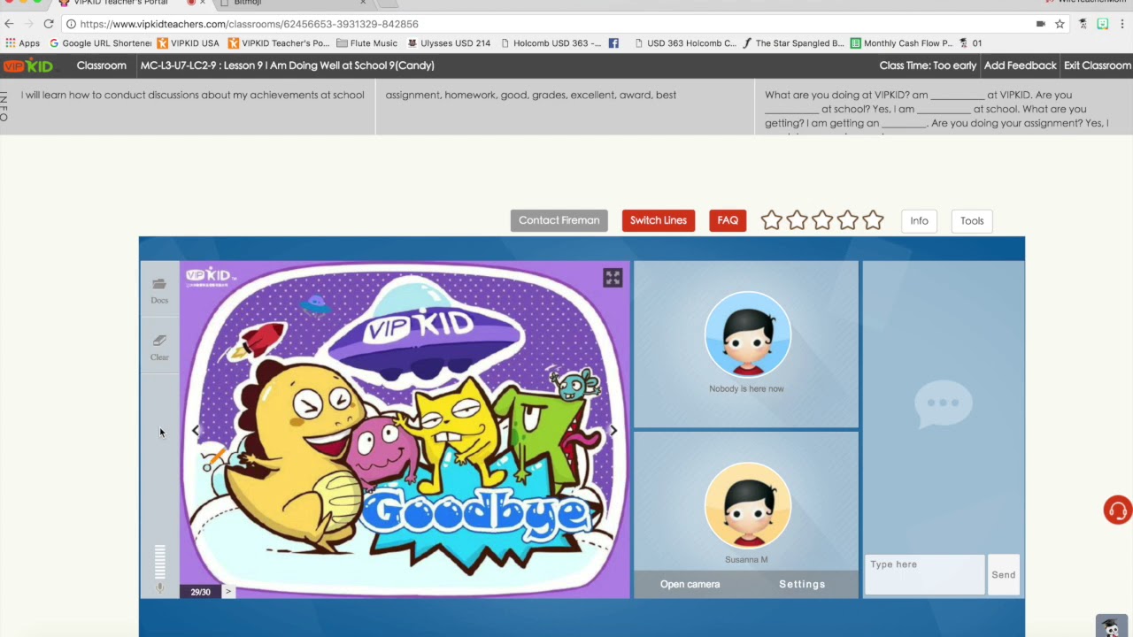 VIPKID - Goodbye Slide Asking for Feedback - YouTube