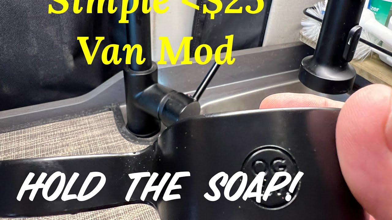 Soap Swivel Caddy: The Ultimate Van & RV Solution for Tidy Countertops ...