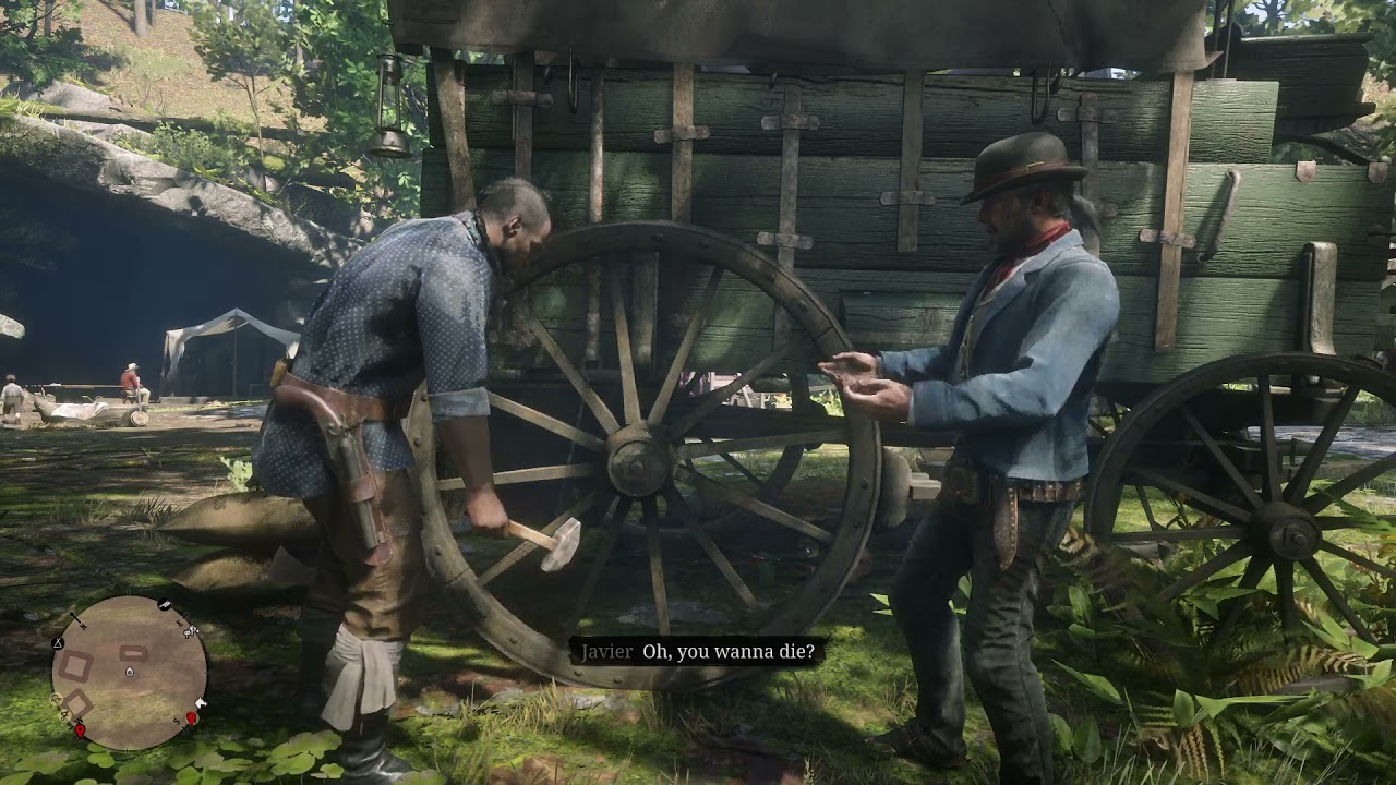 Javier Tries To Intimidate Charles And Gets It Reversed - Red Dead ...