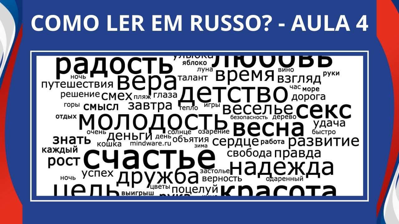 LENDO O ALFABETO RUSSO NA PRÁTICA - AULA DE RUSSO 4 - YouTube