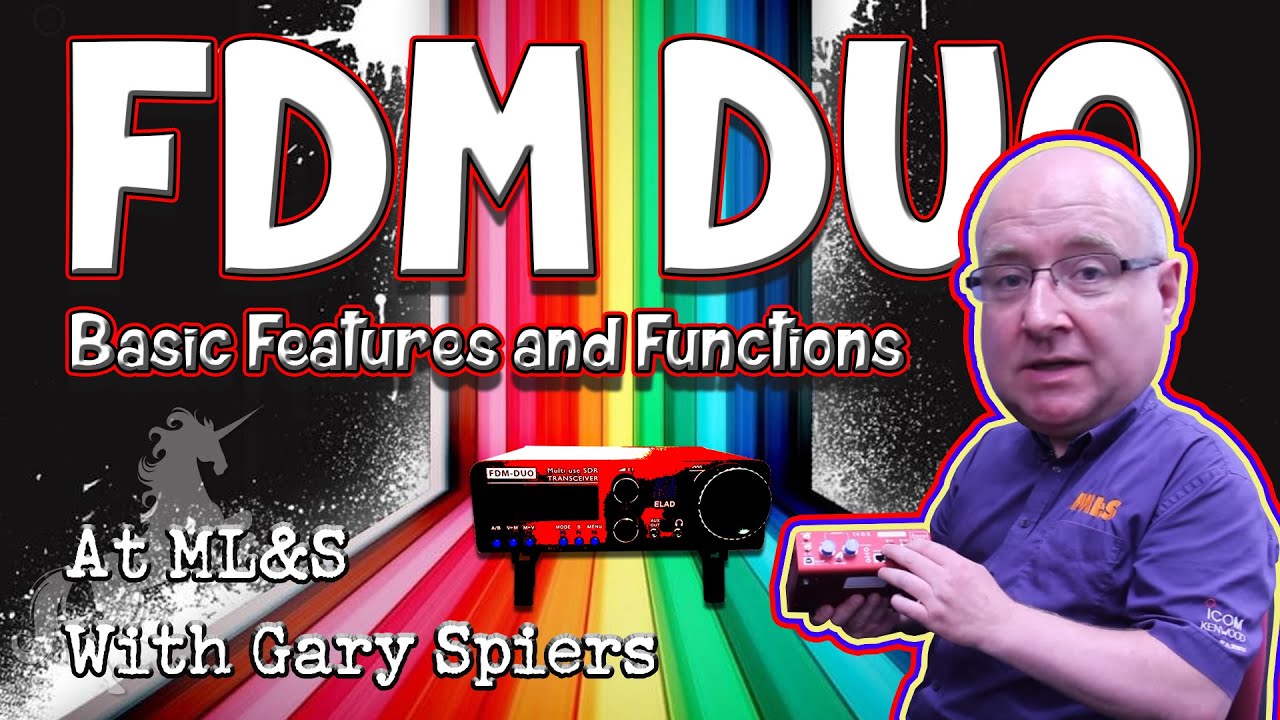 Gary Spiers - FDM DUO Basic Features and Functions at ML&S - YouTube