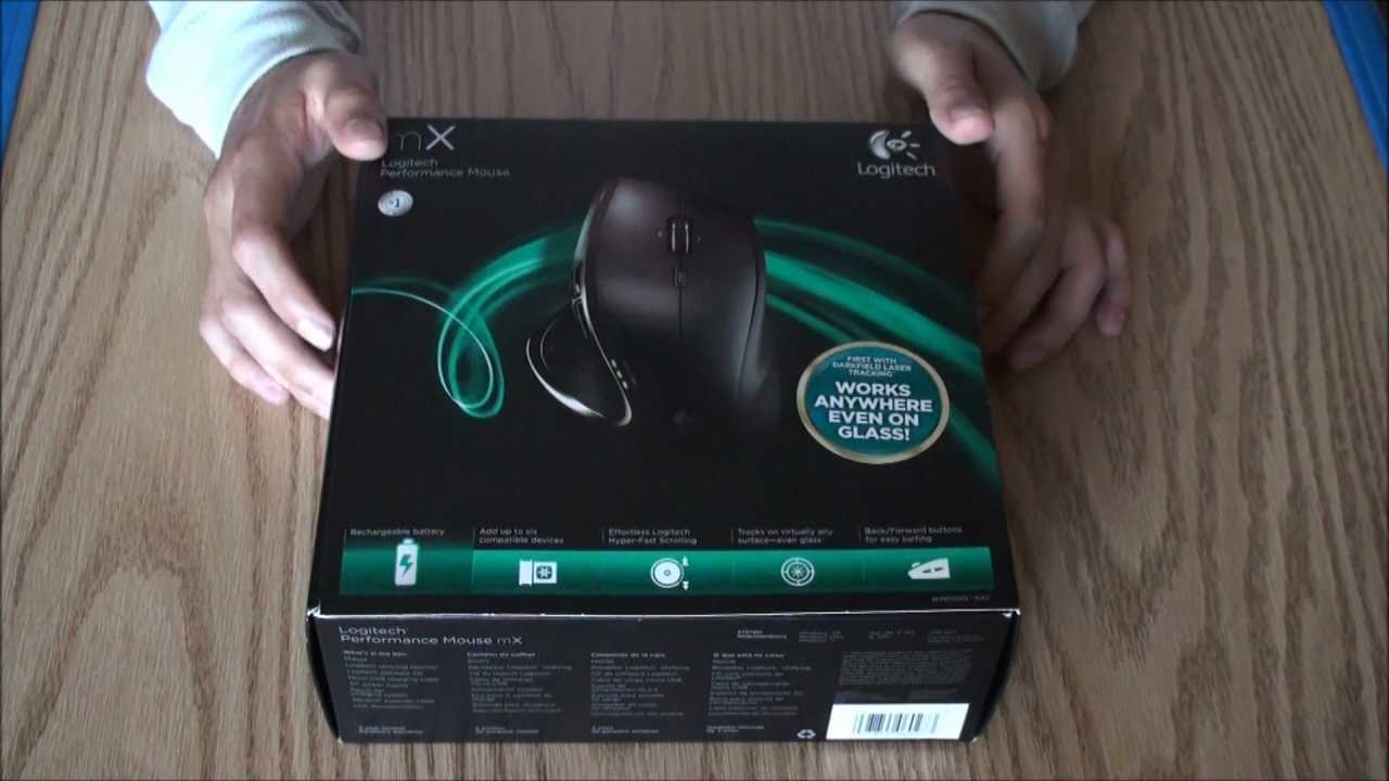 Logitech Performance mX Mouse unboxing (overview) - YouTube