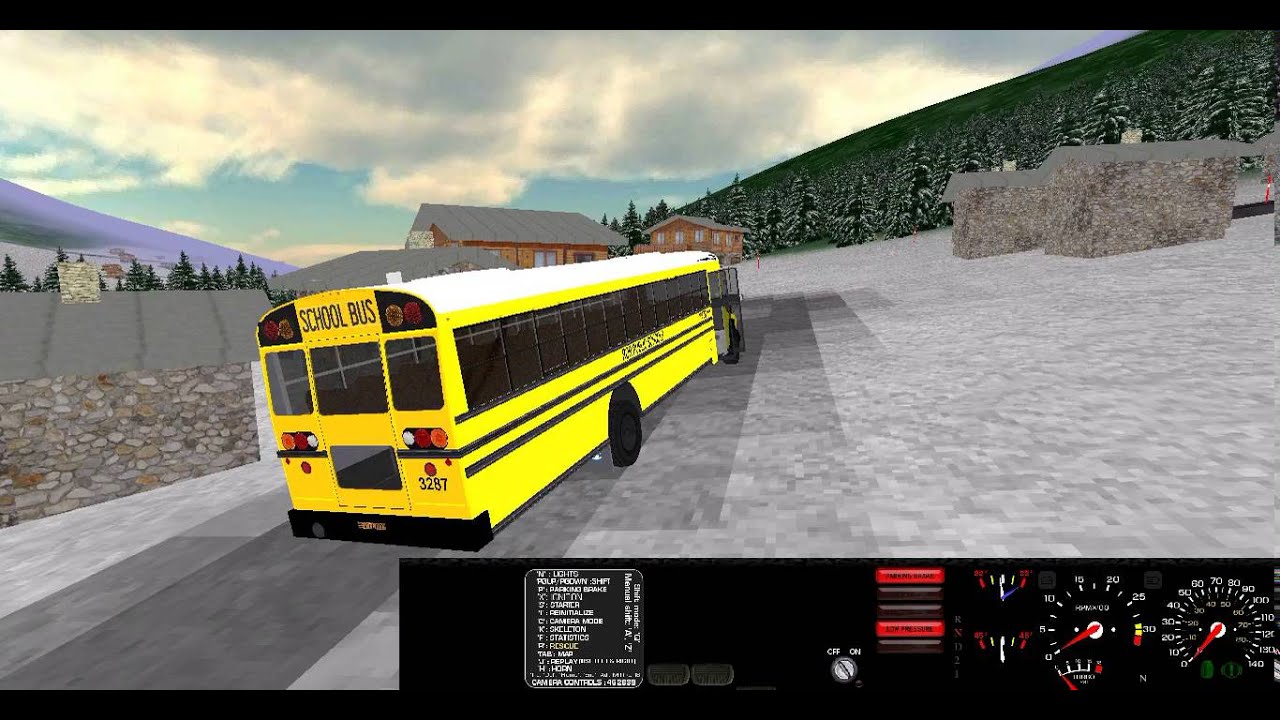 GCPS' Blue Bird Vision Full Review - Rigs of Rods - YouTube