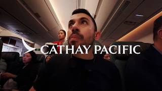 CATHAY PACIFIC A350 Regional Economy Flight Review - Osaka to Hong Kong