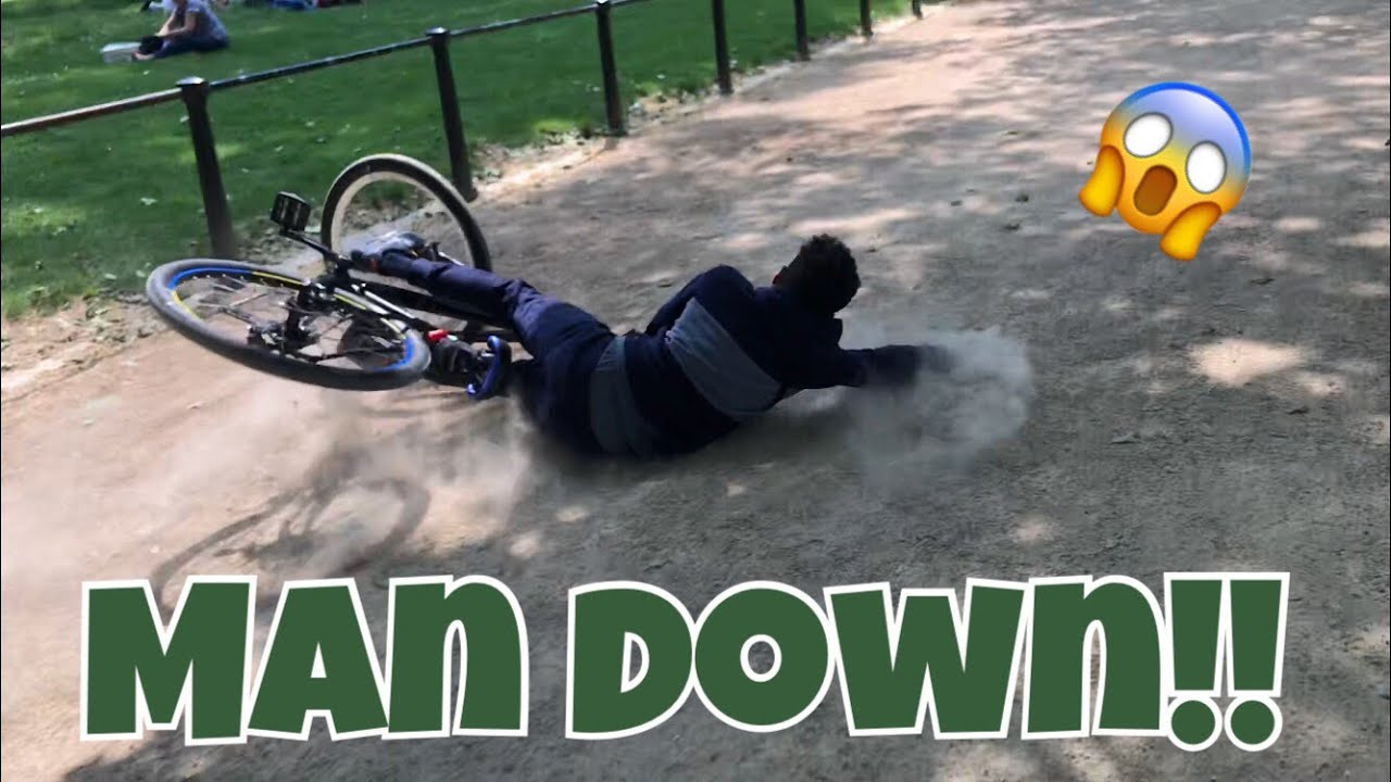 BAD BIKE FALL!! - YouTube